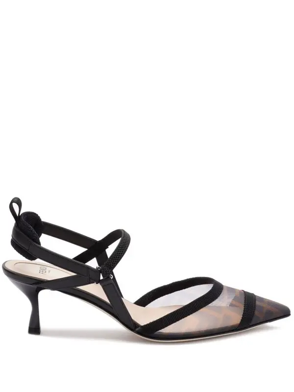 Fendi 55mm Colibri Pumps - Black