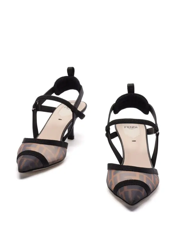 Fendi 55mm Colibri Pumps - Black