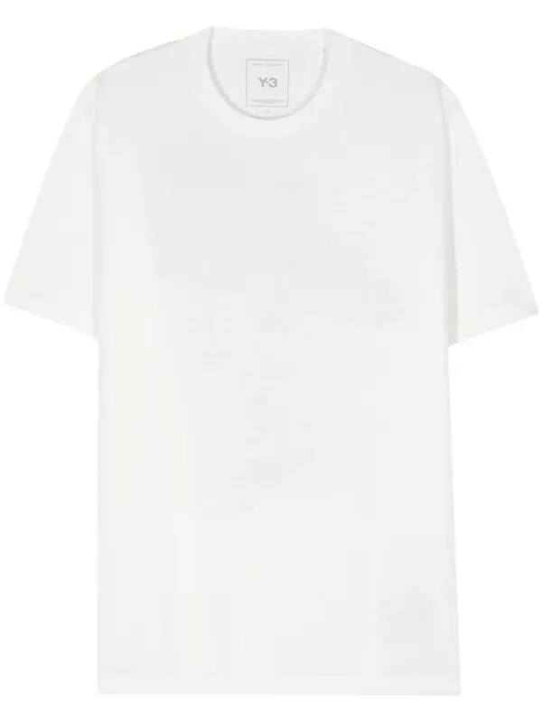 Y3 Logo-print T-shirt - White
