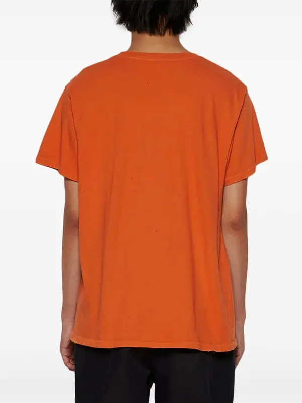 Madeworn The Rolling Stones Cotton T-Shirt - Orange | Editorialist