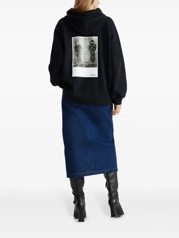 PATOU Archive Grosgrain Hoodie