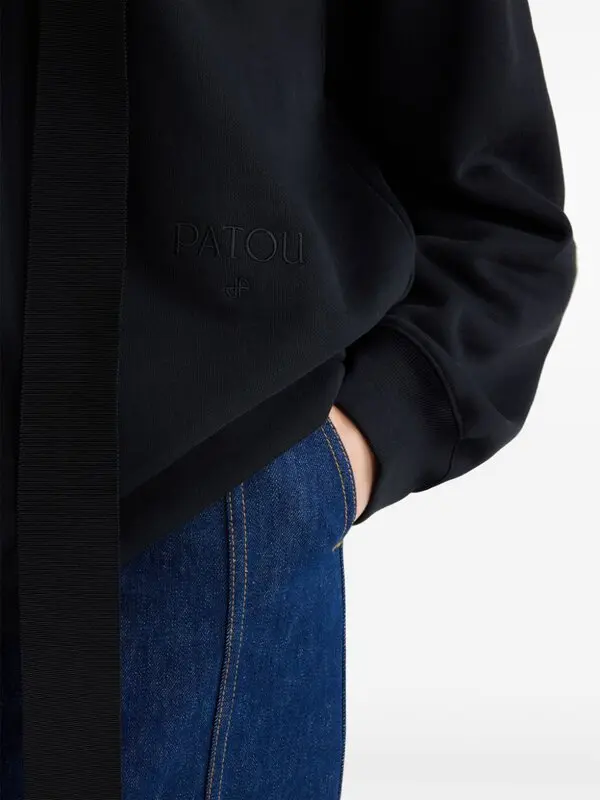 PATOU Archive Grosgrain Hoodie
