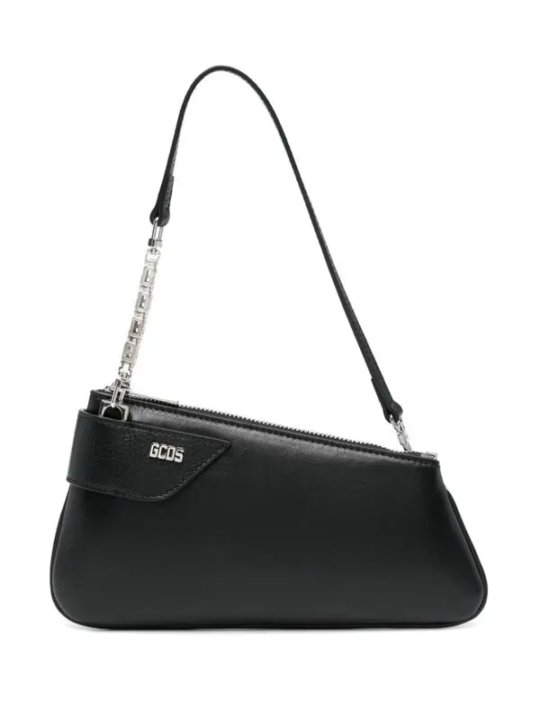 Gcds Comma Notte Shoulder Bag - Black