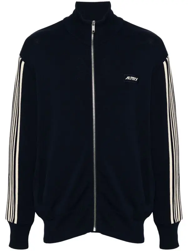 AUTRY Logo-embroidered Sweatshirt - Blue