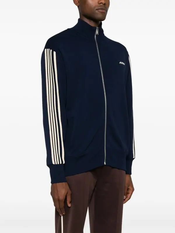 AUTRY Logo-embroidered Sweatshirt - Blue