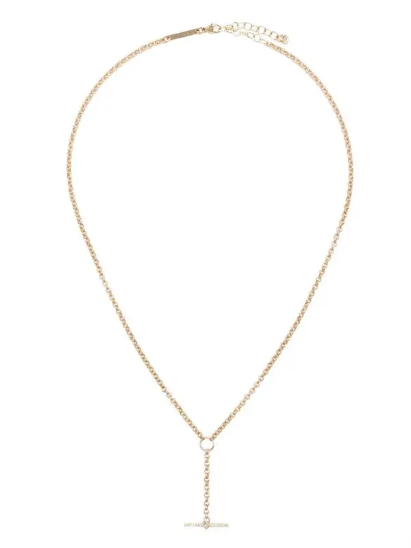 Zoe Chicco 14kt Yellow Diamond Necklace - Gold