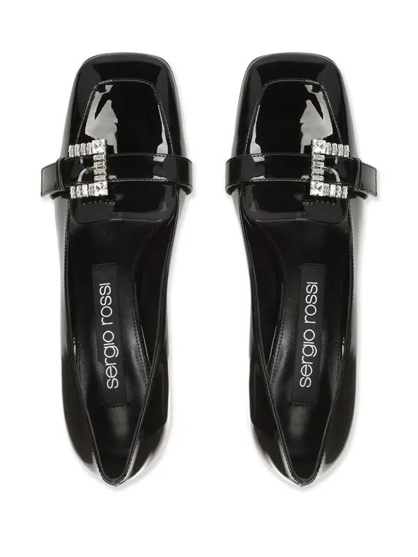 SERGIO ROSSI Twenty Buckle Pumps