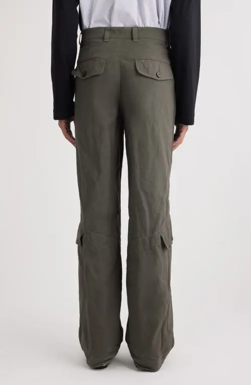 Dries Van Noten Paxford Cotton Cargo Pants