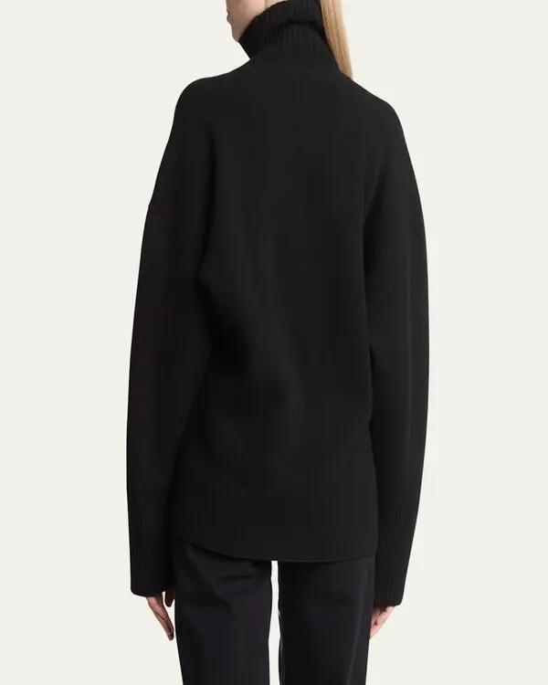 Proenza Schouler Loft Eco Cashmere Sweater - Black