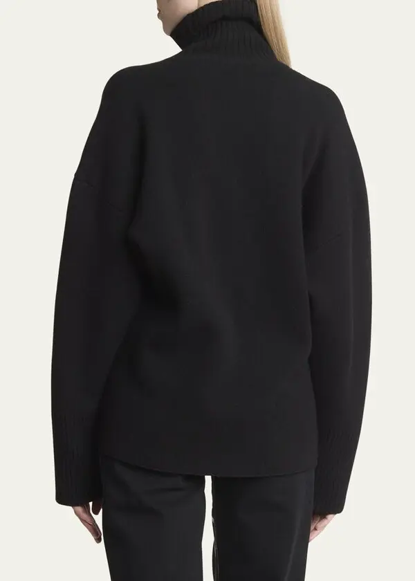 Proenza Schouler Loft Eco Cashmere Sweater - Black