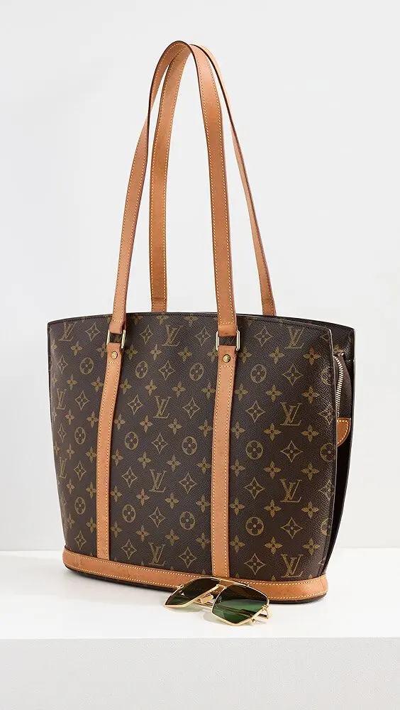 Shopbop Louis Vuitton Babylone Tote Bag Brown Editorialist