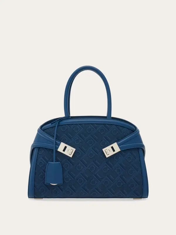 FERRAGAMO Monogram Hug Handbag