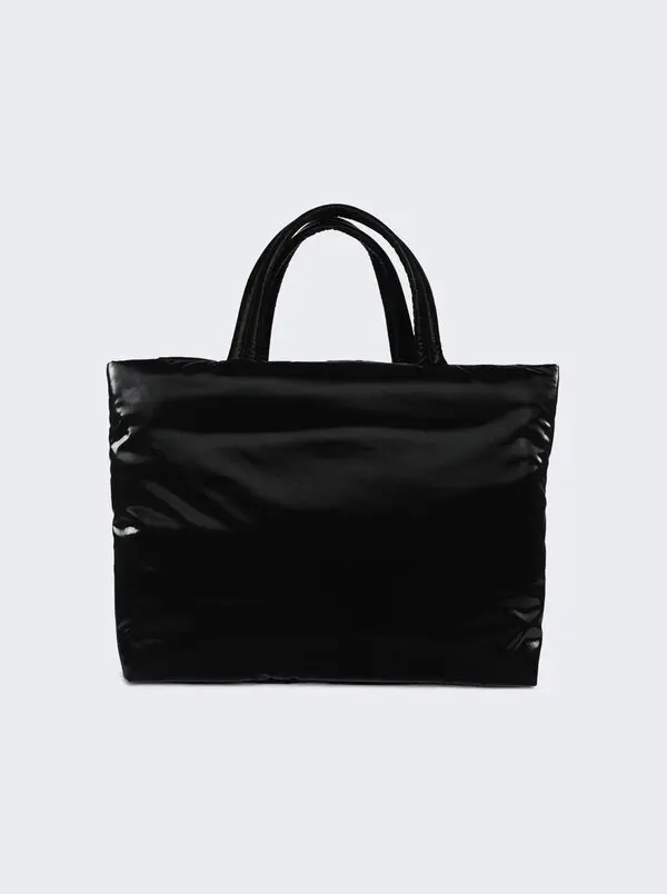 Saint Laurent Silk Tech Canvas Tote Bag