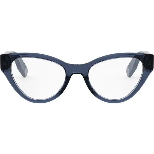 Dior Lady 95.22 Cat Eye Optical Glasses - Shiny Blue