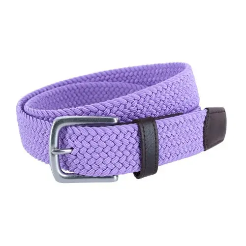 Trafalgar Riverside Solid Stretch Woven Belt - Light Purple