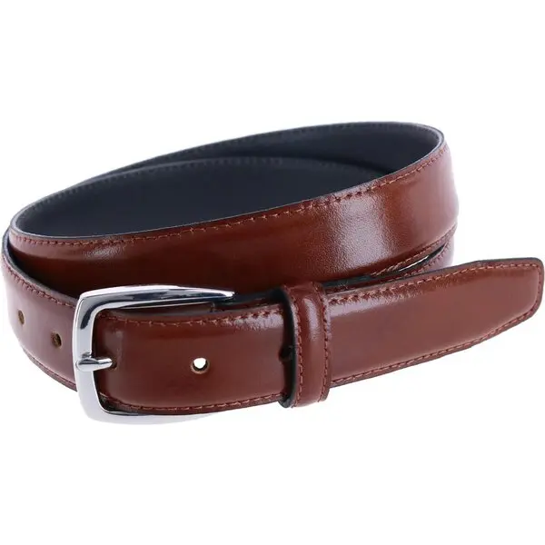 Trafalgar Jameson 31mm Leather Dress Belt - Tan
