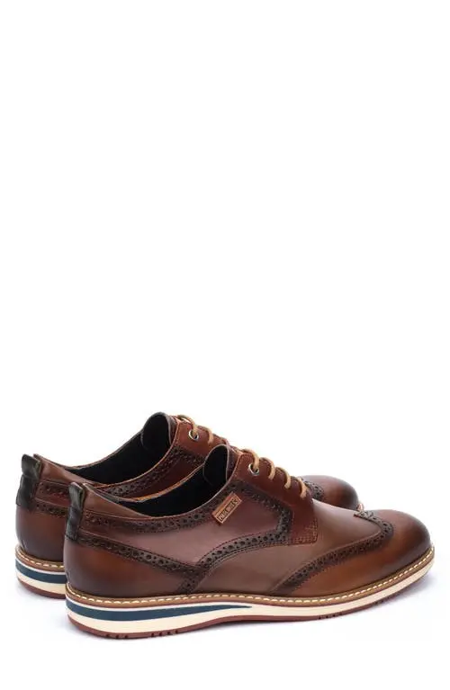 Pikolinos Avila Wingtip Derby - Cuero