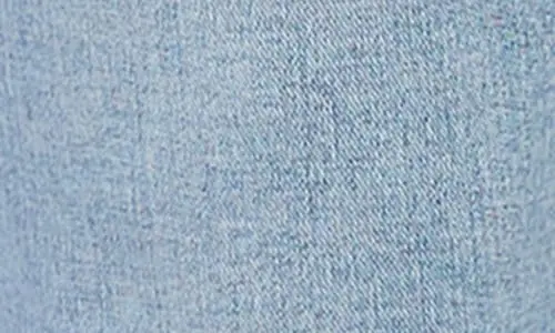 HINT OF BLU Torn Ripped Wide Leg Jeans - Blue