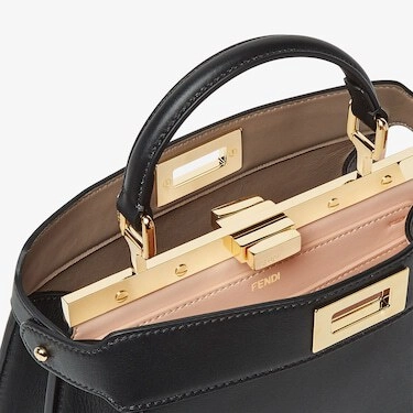 Fendi Peekaboo Iseeu Small Bag - Black