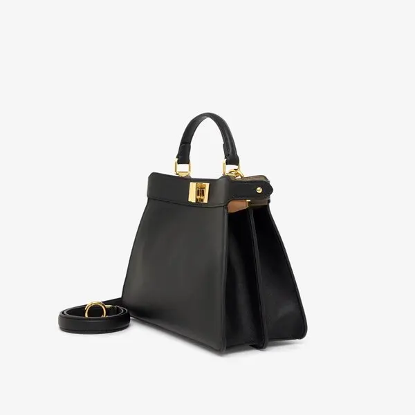 Fendi Peekaboo Iseeu Small Bag - Black