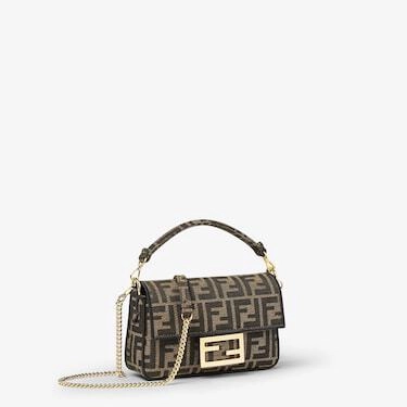 Fendi Baguette Mini Bag - Brown