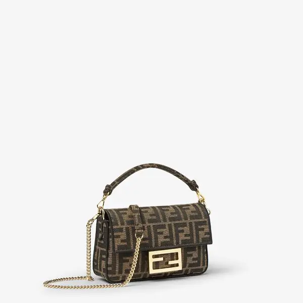 Fendi Baguette Mini Bag - Brown