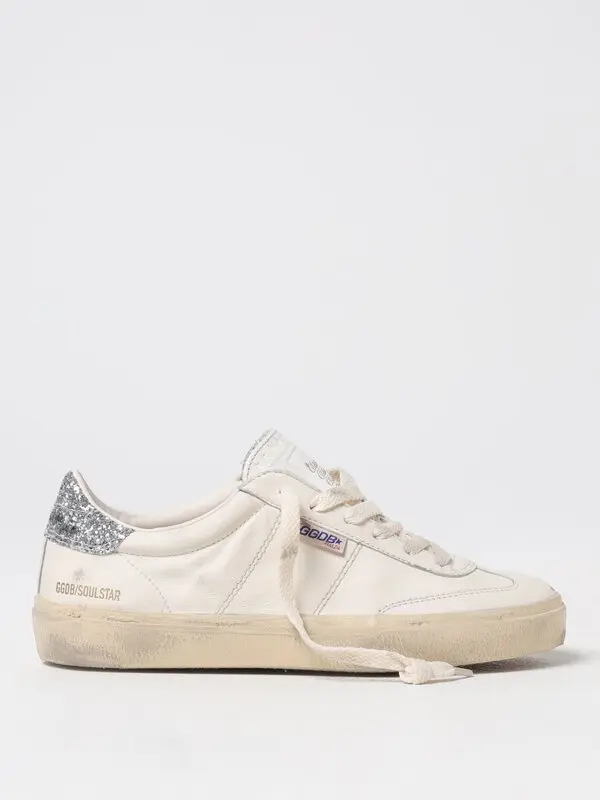 GOLDEN GOOSE Low-top Sneakers - Silver