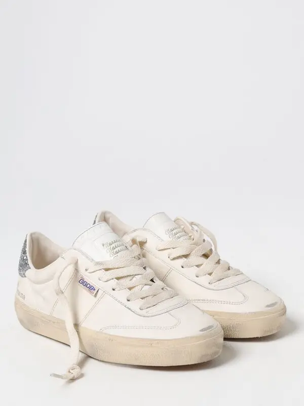 GOLDEN GOOSE Low-top Sneakers - Silver