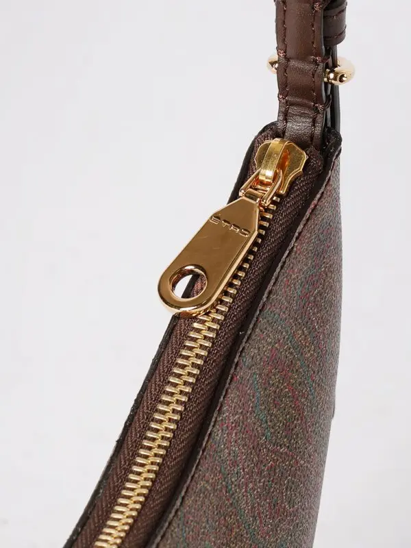 Etro Essential Paisley Coated Cotton Hobo Bag - Multicolor