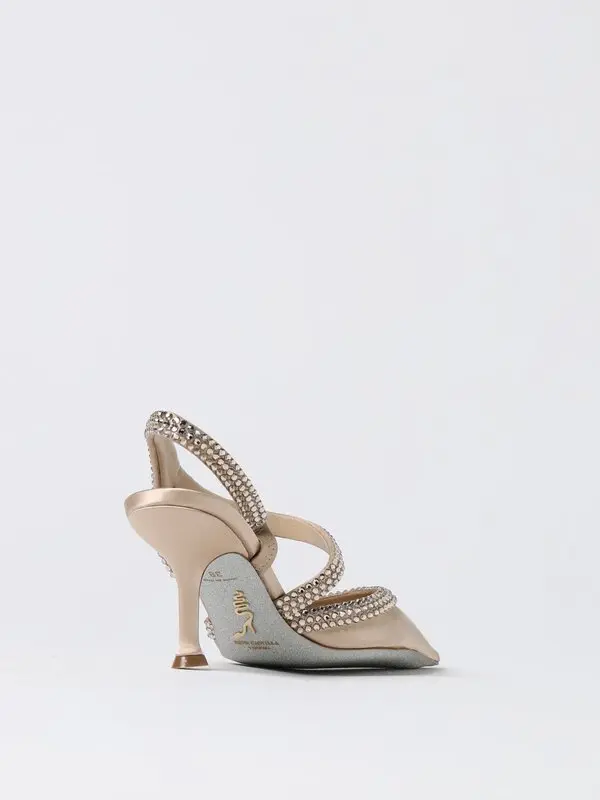 Rene Caovilla High Heel Shoes - Beige