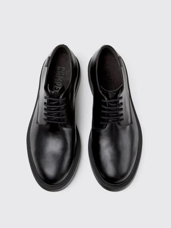 Camper Brogue Shoes - Black