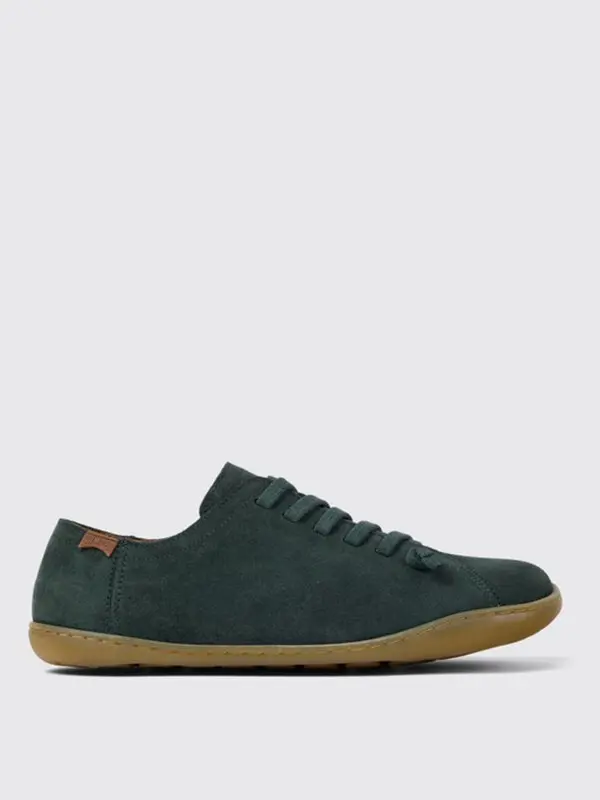 Camper Suede Lace-up Sneakers - Green
