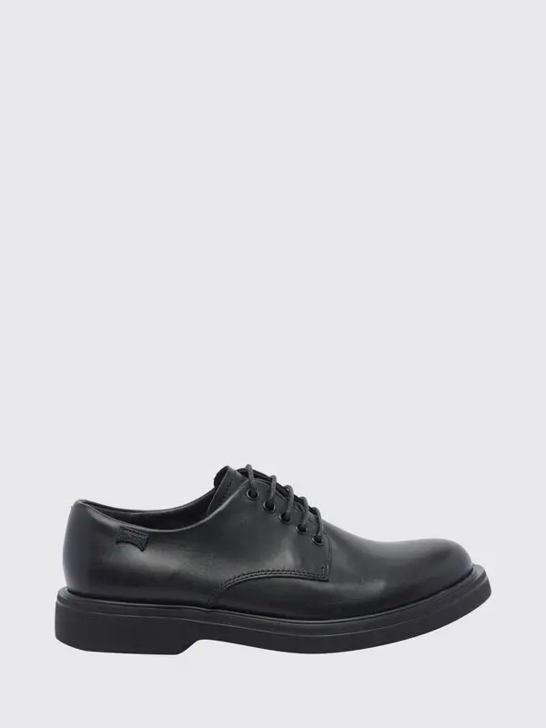 Camper Leather Brogue Shoes - Black