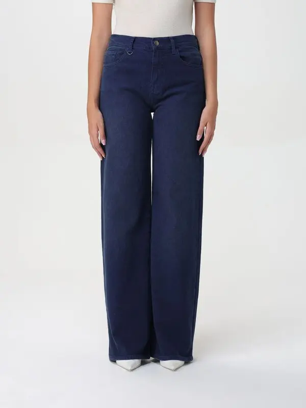 Emporio Armani Wide Leg Jeans - Blue