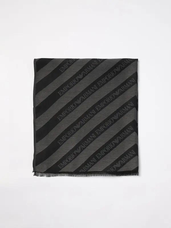 Emporio Armani Scarf - Charcoal