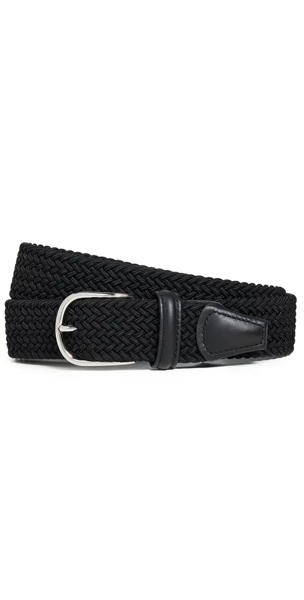 Anderson's Nylon Woven Belt - Black N1