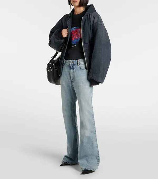 Balenciaga Mid-rise Flared Jeans