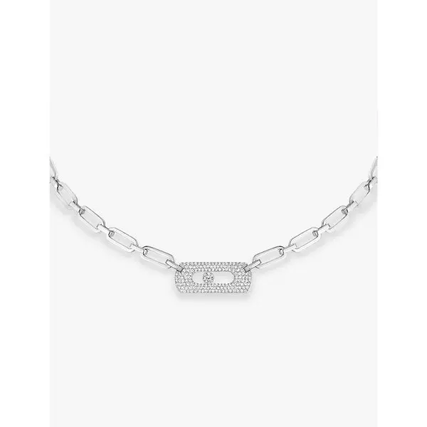 Messika Move Link Diamond Necklace