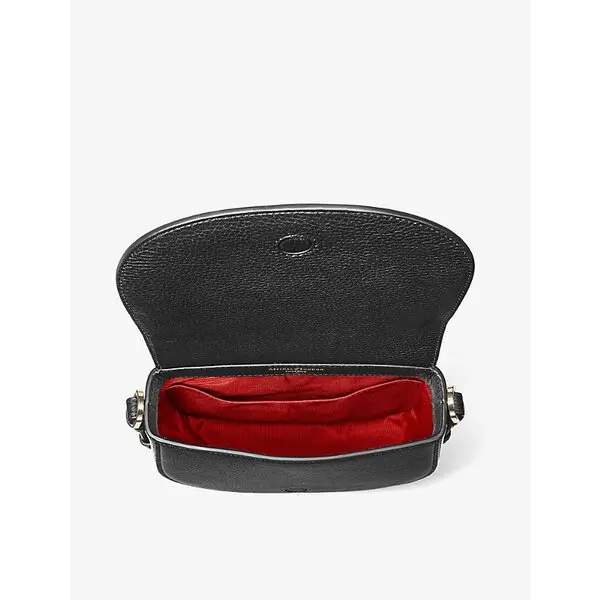 ASPINAL OF LONDON Stella Small Leather Satchel Bag