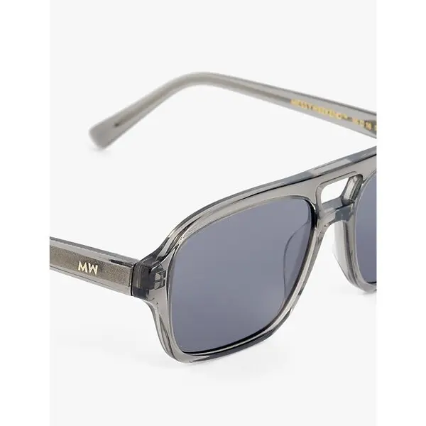 MESSYWEEKEND Burt Aviator Sunglasses