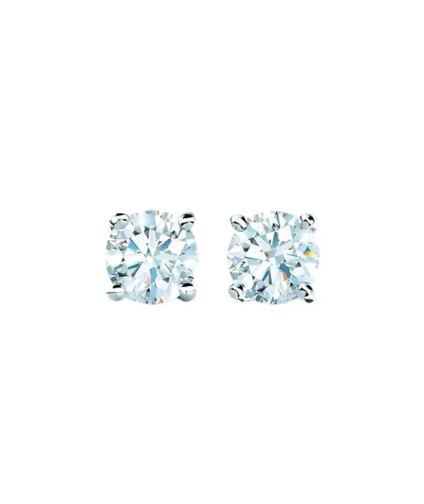 Tiffany & Co. Solitaire Diamond Earrings - One-color