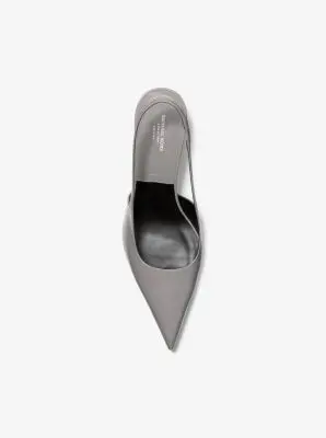 Michael Kors Emma Leather Slingback Pumps