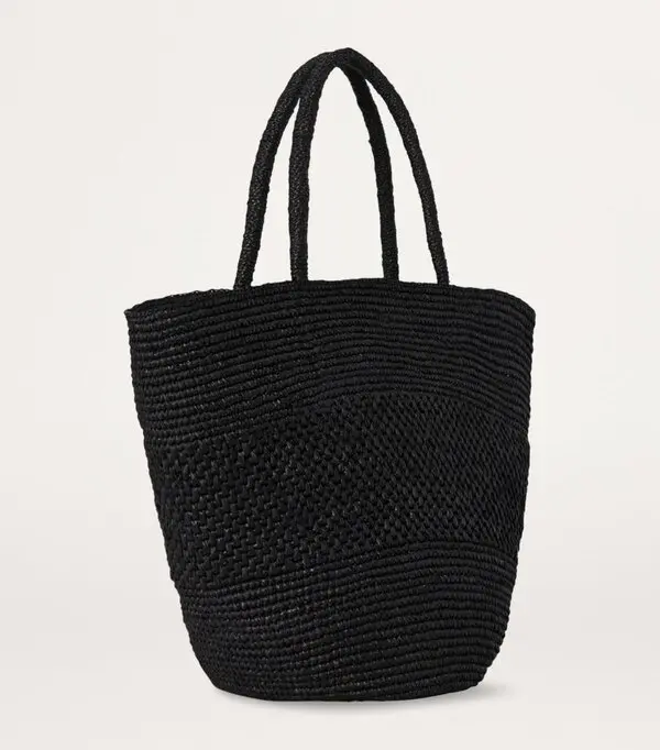 THE ROW Emilie Raffia Tote Bag