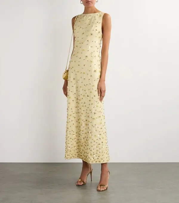 Simkhai Embellished Claudia Maxi Dress