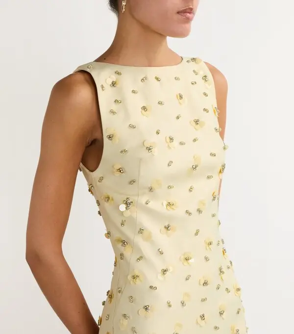Simkhai Embellished Claudia Maxi Dress