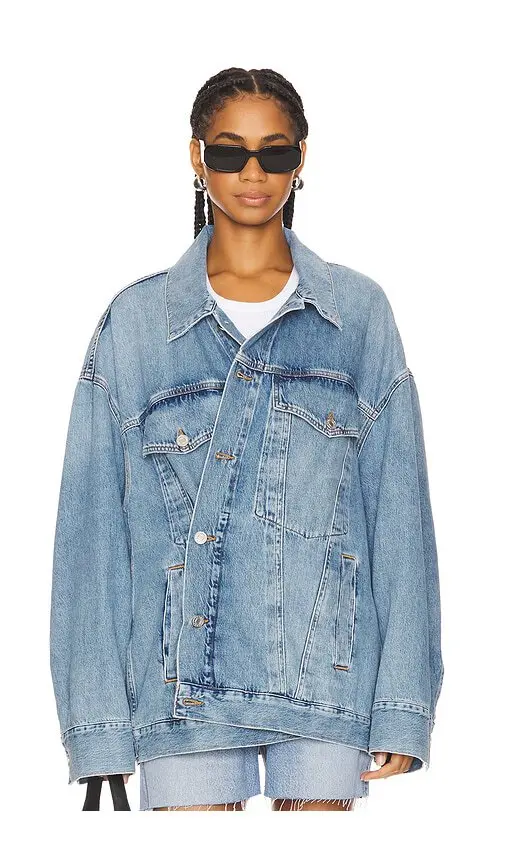 AGOLDE Reworked Wayne Denim Jacket - Clarity