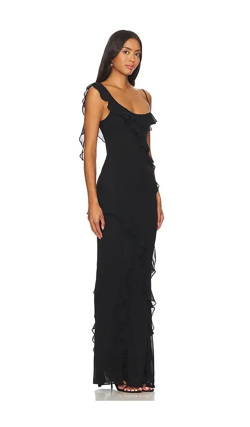 Majorelle Teagan Gown - Black