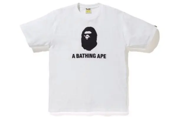A BATHING APE New Year Ape Head Bathing Ape Tee Shirt - White