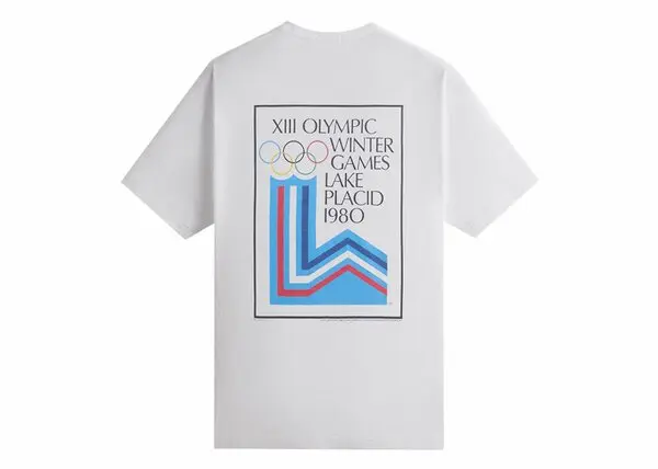 Kith Olympics Heritage Lake Placid 1980 Vintage Tee Shirt - White