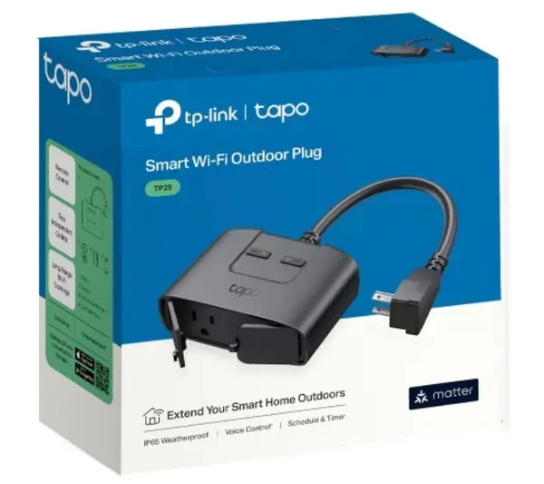TP-LINK Tapo Tp25 Smart Wi-fi Outdoor Plug